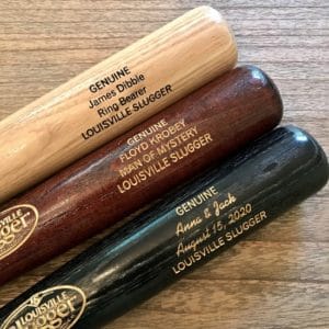 Personalized Louisville Slugger 18" Mini Baseball Bat - The Man Registry
